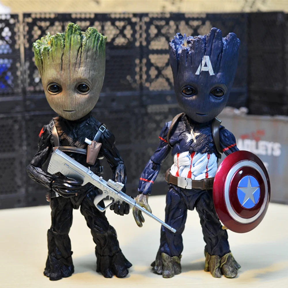 Captain America Tree Man The Winter Soldier Groot Wolverine Comics ...
