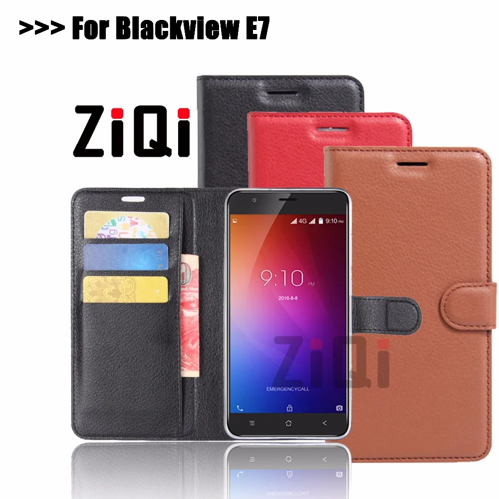 Case For Blackview E7 Case 5.5inch Wallet Style PU Leather Protective ...