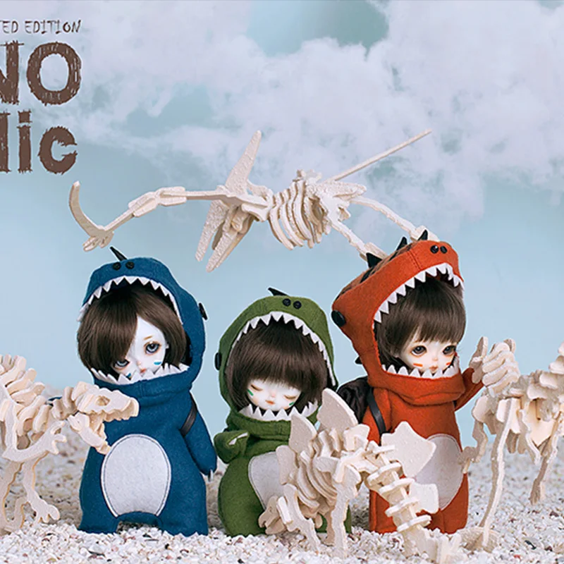 OUENEIFS Dino Holic Azure Withdoll BJD SD Dolls 1/8 Body Model Baby ...