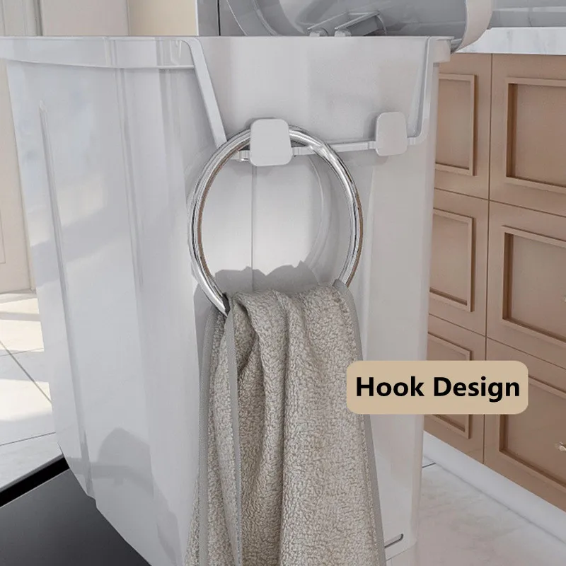 Classification Trash Can Double-layer Ashcan Dry And Wet Separation Garbage Bin Foot Step With ...