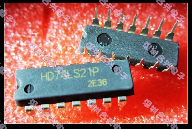 5pcs HD74LS21P SN74LS21N 4 input NAND gate terminal double ! brand new ...