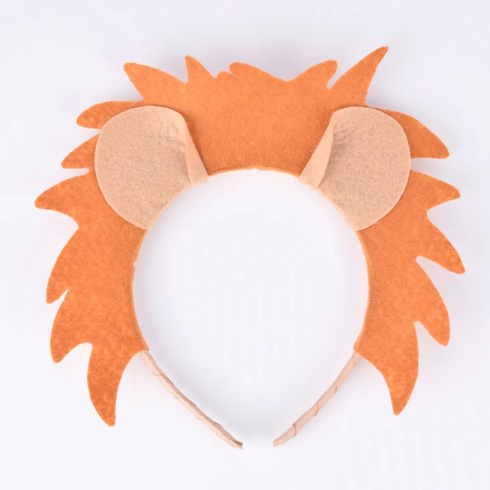 Diadema de orejas de León para niños, accesorios para el cabello para ...