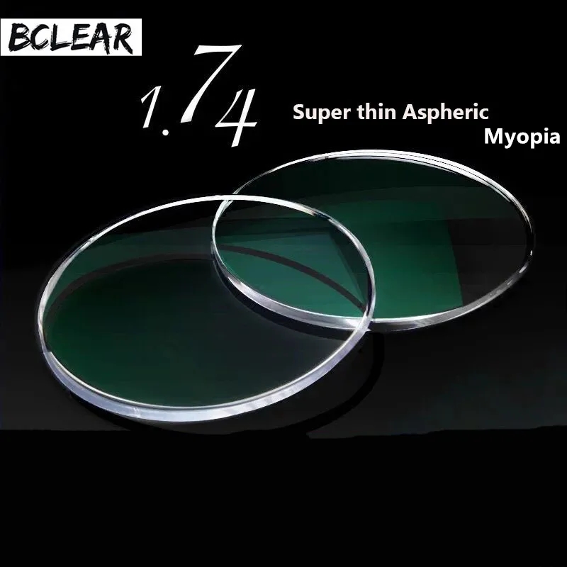 Bclear lentes de prescrição óptica asféricas, ultra alto índice 1.74 ...