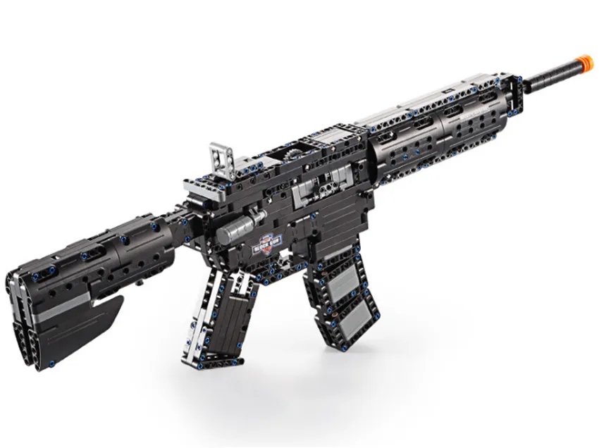 SWAT Emission Revolver Police M41 submachine gun technic Arms Model ...