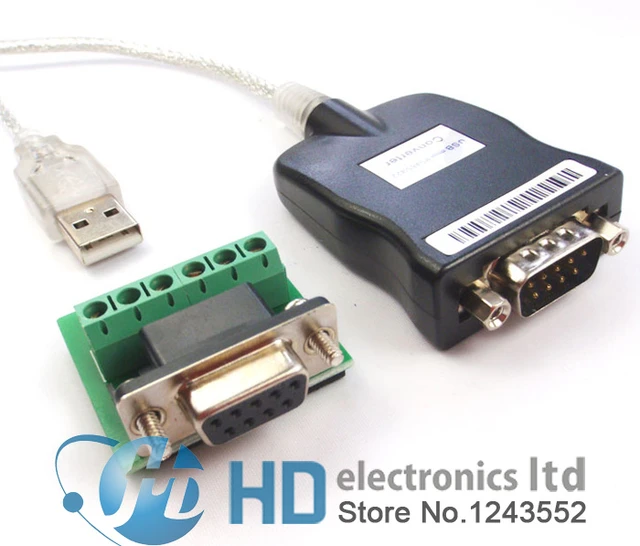 Main - 【お取り寄せ】 送料無料 変換ケーブル USB 0.8m typeA USBケーブル HL-340 から D-sub USB コネクタ 変換 RS-232C to 9ピン ...