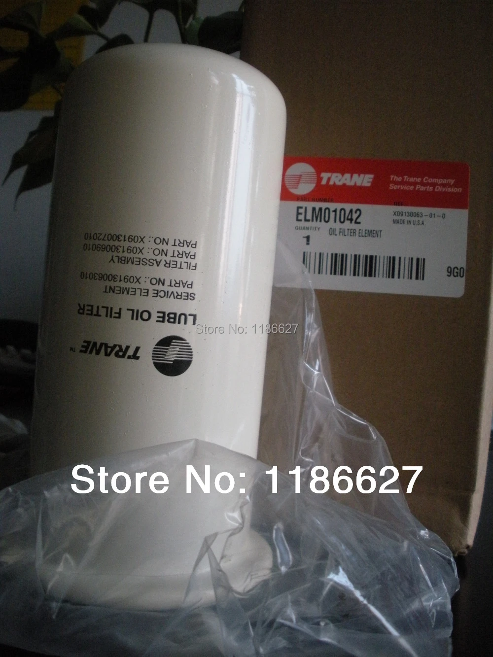 Trane oil filter ELM01042 refrigeration & X09130063010