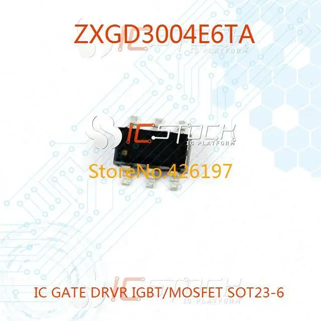 무료 배송 ZXGD3004E6TA IC GATE DRVR IGBT/MOSFET SOT23 6 3004 ZXGD3004 30 개|mosfet driver|mosfet ...