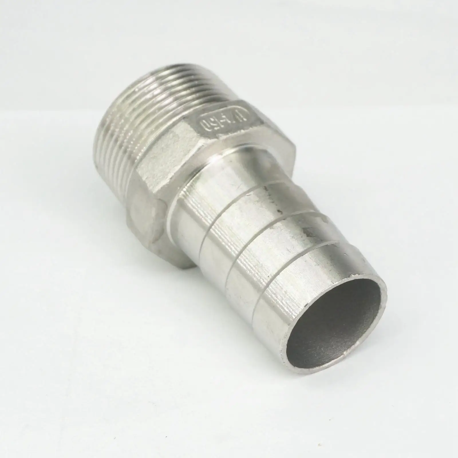 1 1 4 BSP Male X 32mm Hose Barbed 304 Stainless Steel Pipe Fitting