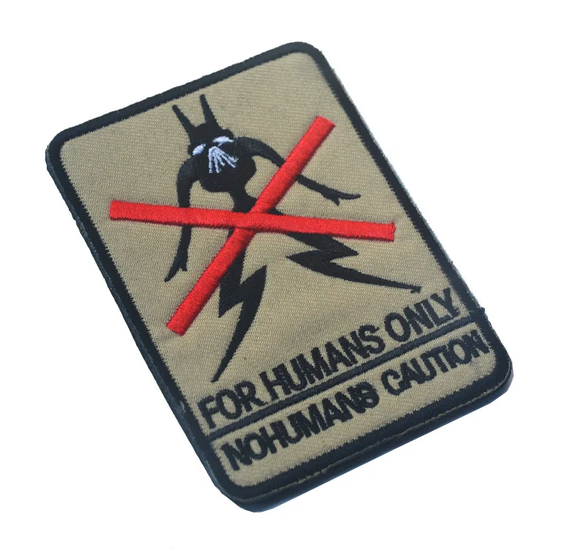 Custom-District-9-Nine-Movie-patches-Embroidered-for-human-only ...