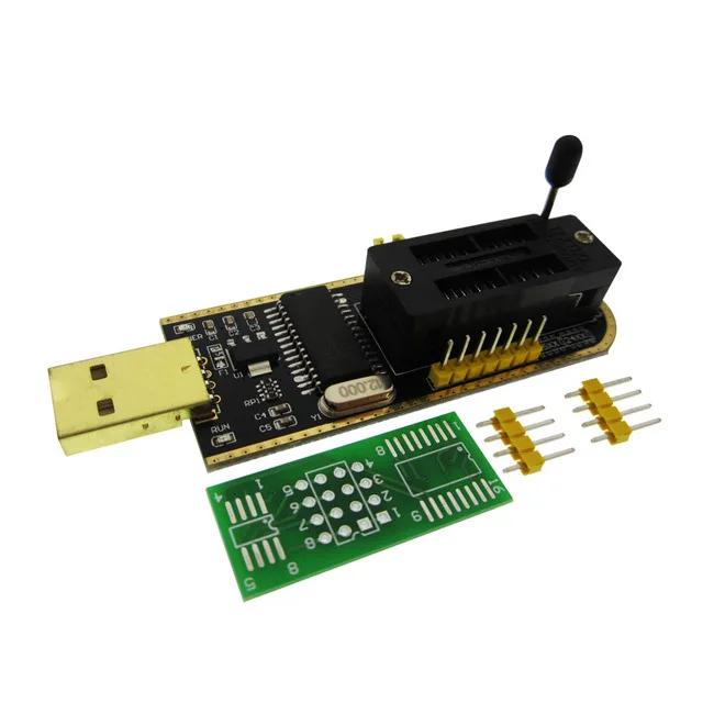 10pcs Ch340 Ch340g Ch341 Ch341a 24 25 Series Eeprom Flash Bios Usb ...