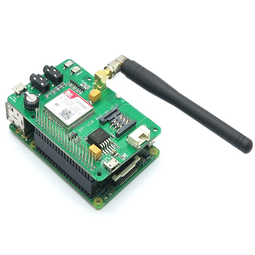 Módulo Itead SIM800 GSM/GPRS para Raspberry Pi 3 Modelo B, complemento ...