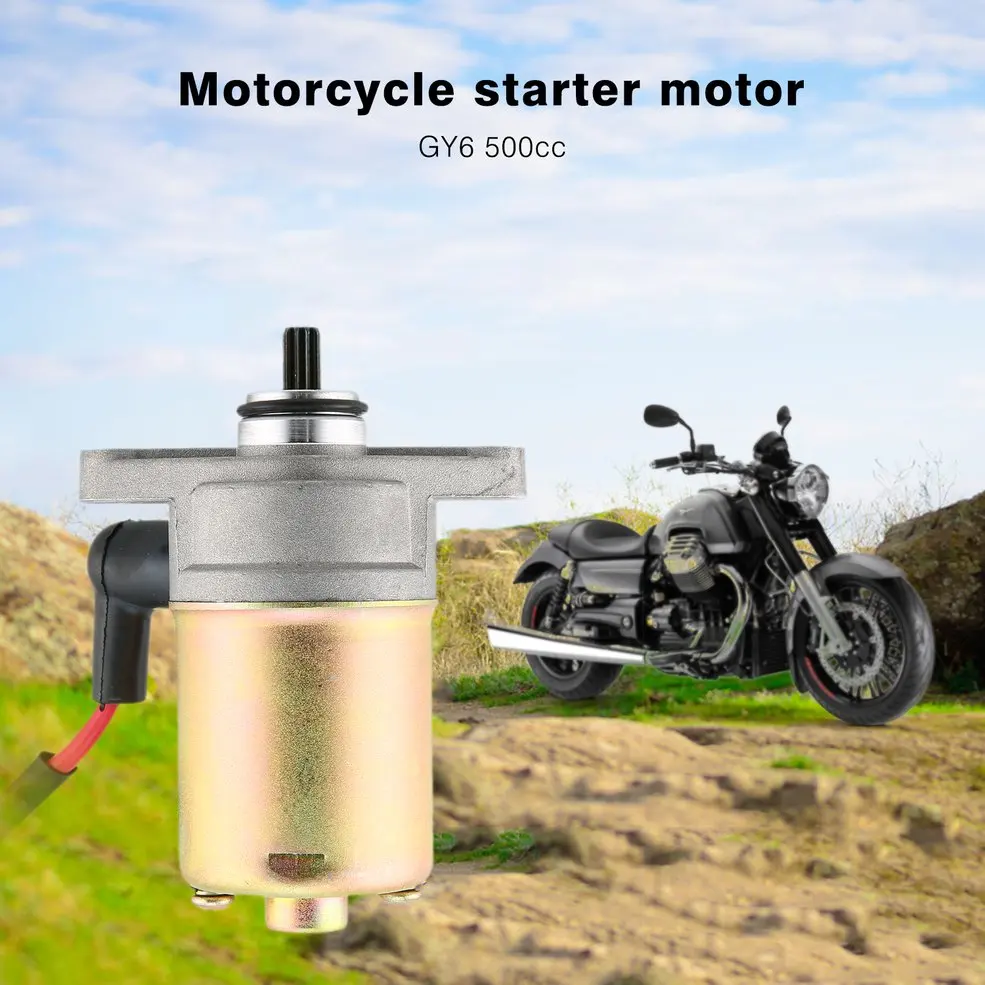 Motorcycle Engine Electric Starter For Kymco Gy6 50cc-80cc 139qma / B ...