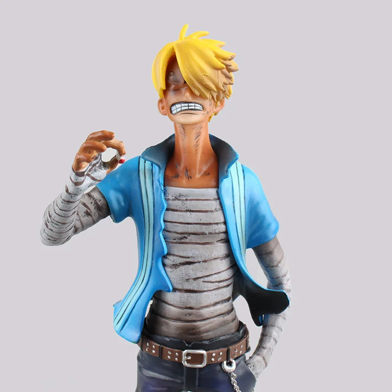 Anime One Piece Bandage Sanji Model Garage Kit Pvc Action Figure