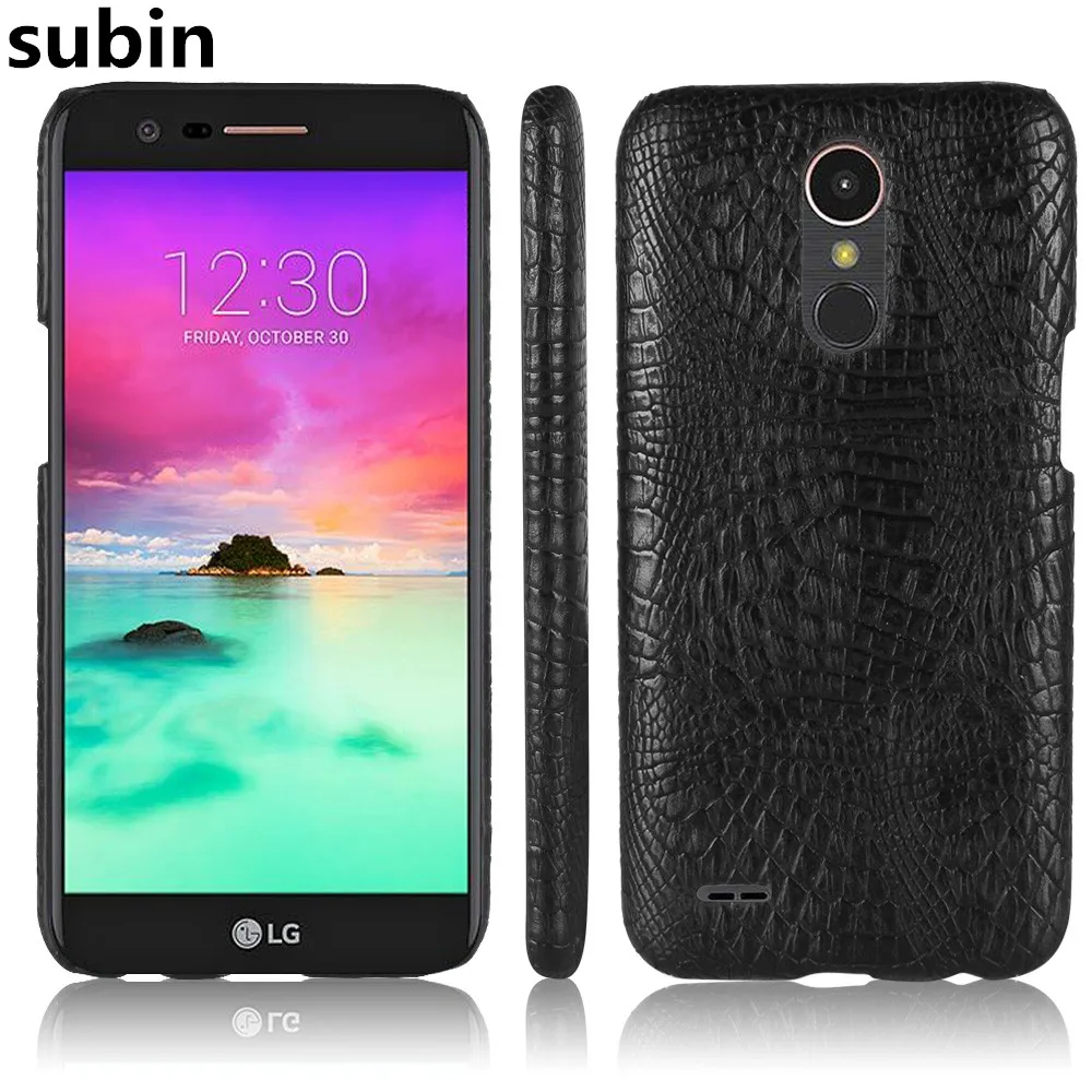 New Arrival For Lg K10 2017 Case 5.3inch Retro Luxury Crocodile Skin ...