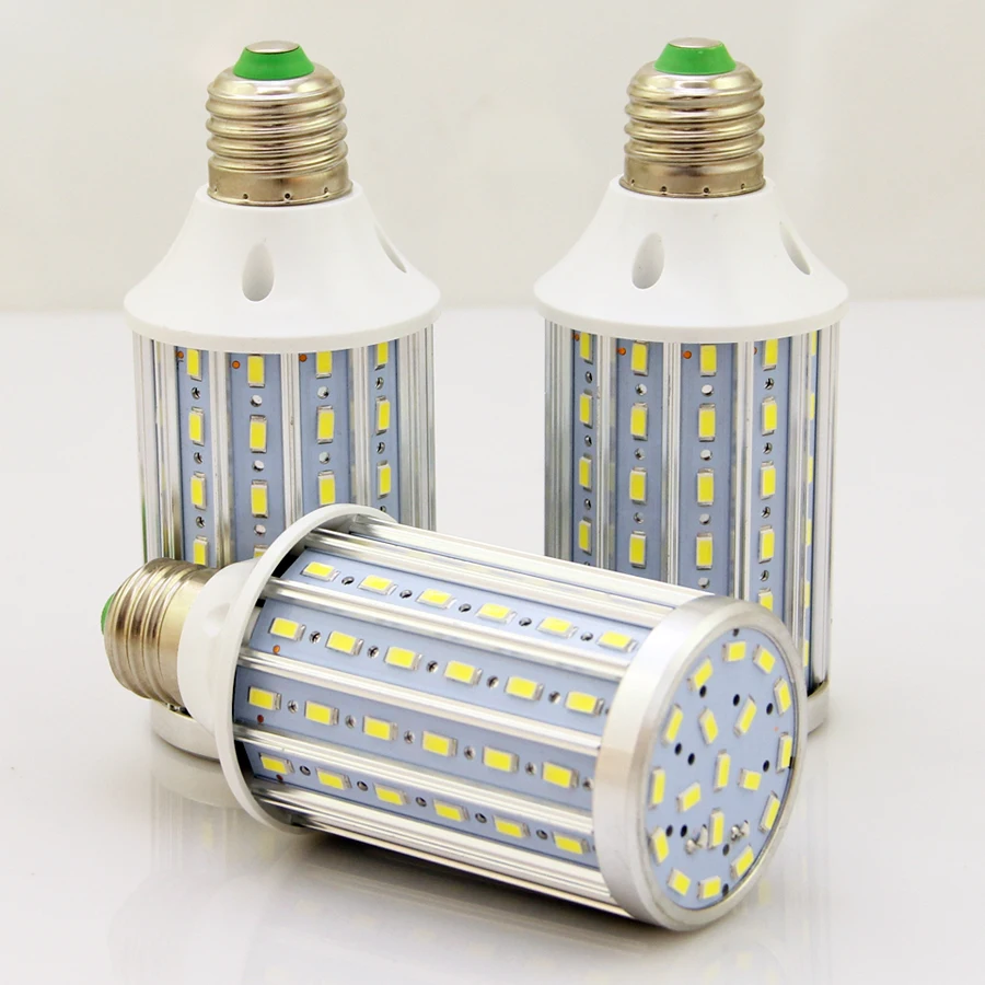 50pcs/lot E27 5730 SMD LED Corn Bulb Aluminum PCB Cooling LEDs lamp ...