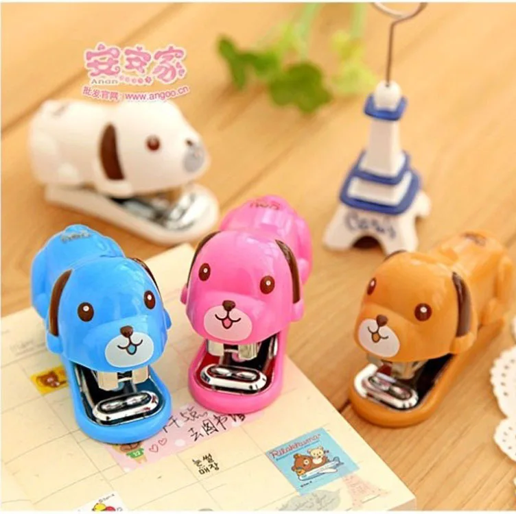 Super animal shaped Mini stapler kawaii stapler set Hand puncher with ...