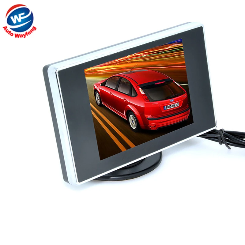 3.5 inch CCD Car monitor Car Color TFT LCD Monitor Rearview DVD w/ PAL ...