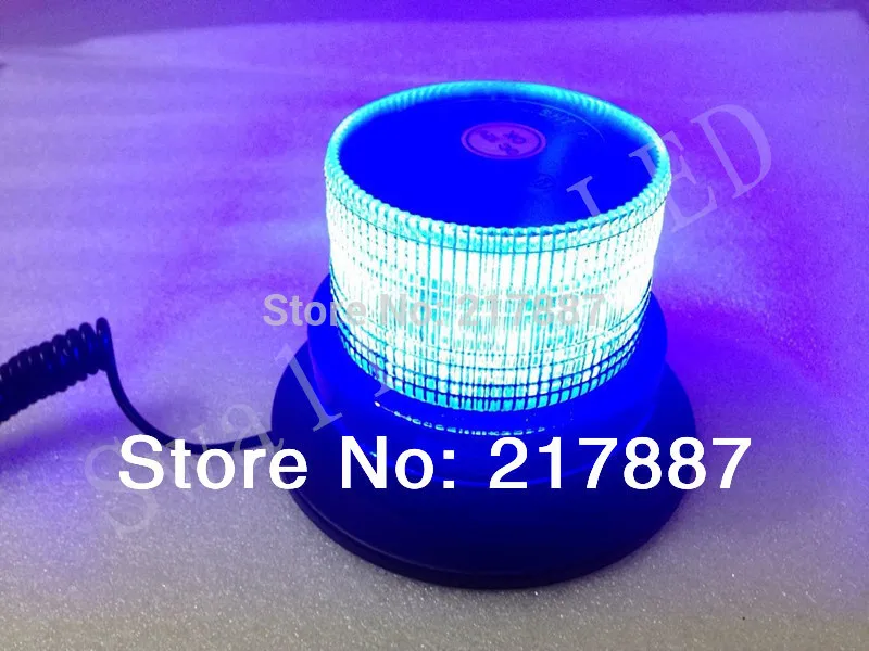 DC12V Magnetic Mounted Vehicle Police LED Warning light Strobe Flashing ...