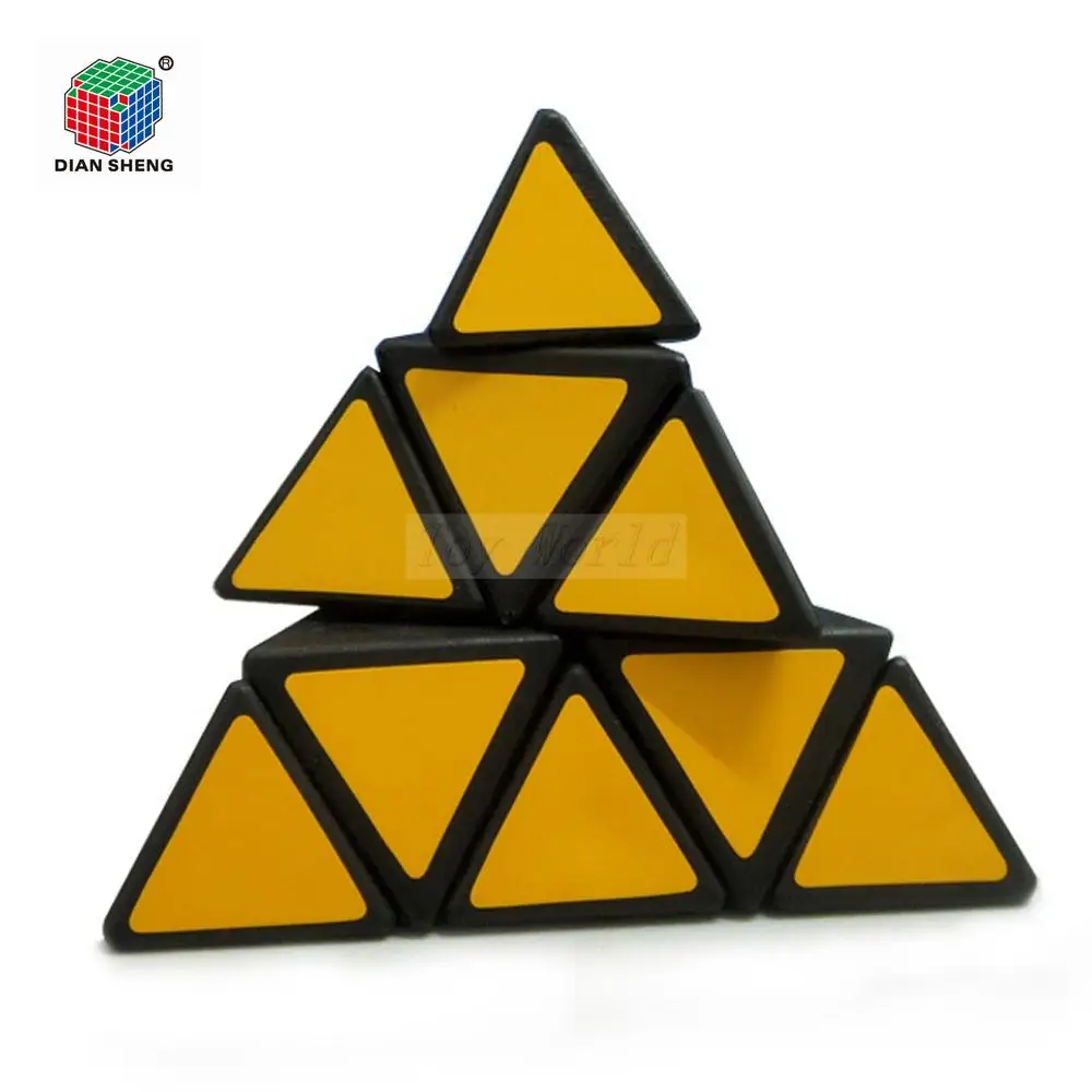 Cubo magic irregular triangular pyramid shaped tetrahedron puzzle TOYS ...