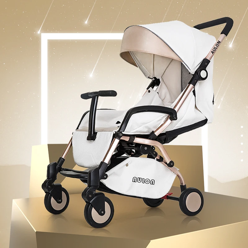 6.9kg lightweight stroller can sit reclining light folding four seasons ...