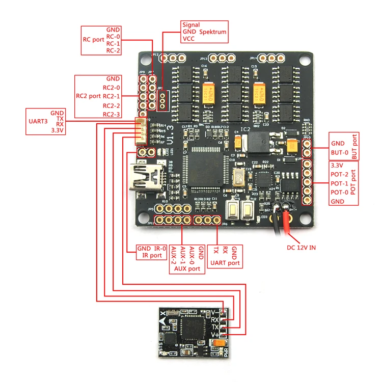 Buy Storm32bgcnt Storm32 Bgc Nt Brushless Controller With Serial Port Imu