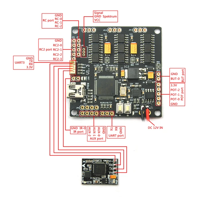 Aliexpress.com : Buy Storm32bgcNT Storm32 BGC NT Brushless Controller with Serial Port IMU ...