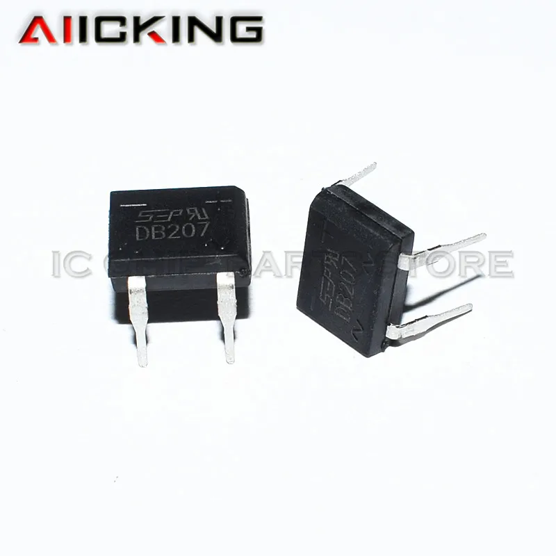 20pcs Original SMD DB207 207 2A 1000V Bridge Rectifier Single-Phase ...