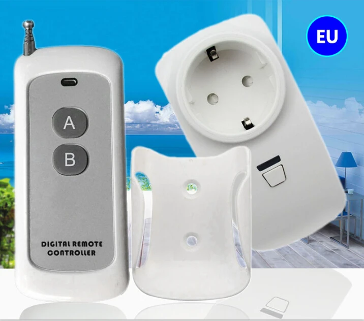 Aliexpress.com : Buy RF Remote control socket AC 220v European standard ...