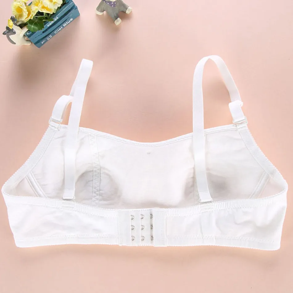 WoFee Young Girl Bra Student Underwear Small Training Bra 92.7%cotton ...