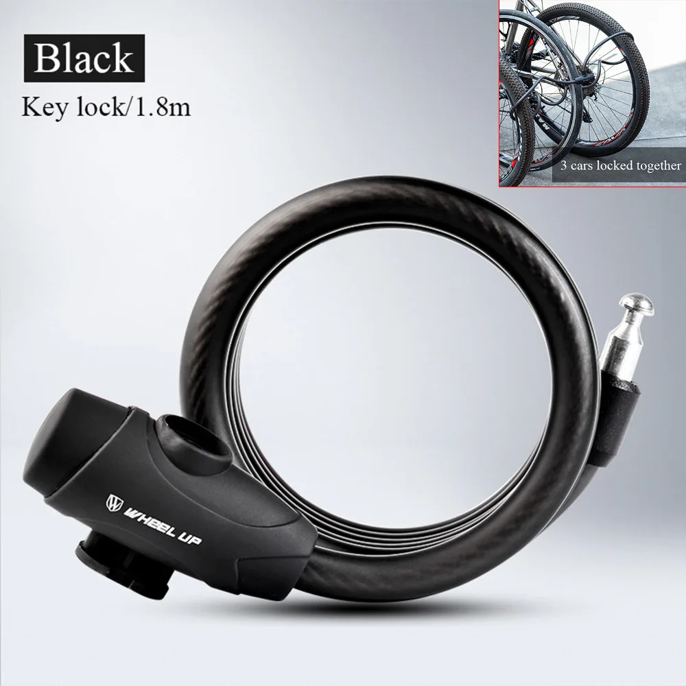 Bicycle Chain Lock 110cm 110cm Manganese Steel Bicycle Lock With Key ...