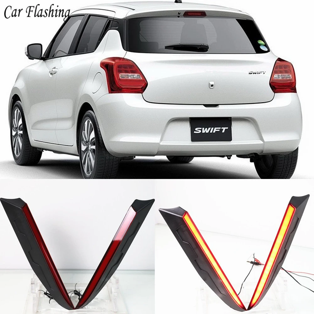 Reflector-LED-para-coche-luz-de-freno-trasera-antiniebla-2-piezas-para ...