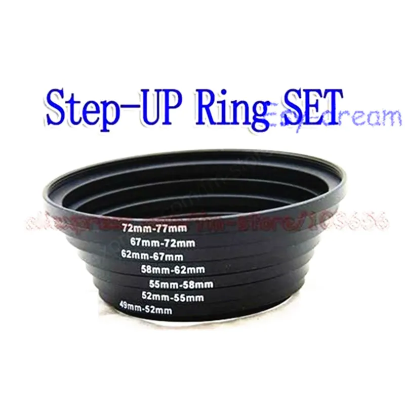 Step-Up-Step-up-Ring-Adapter-Mount-Set-For-Lens-Filter-49-77mm-49mm ...