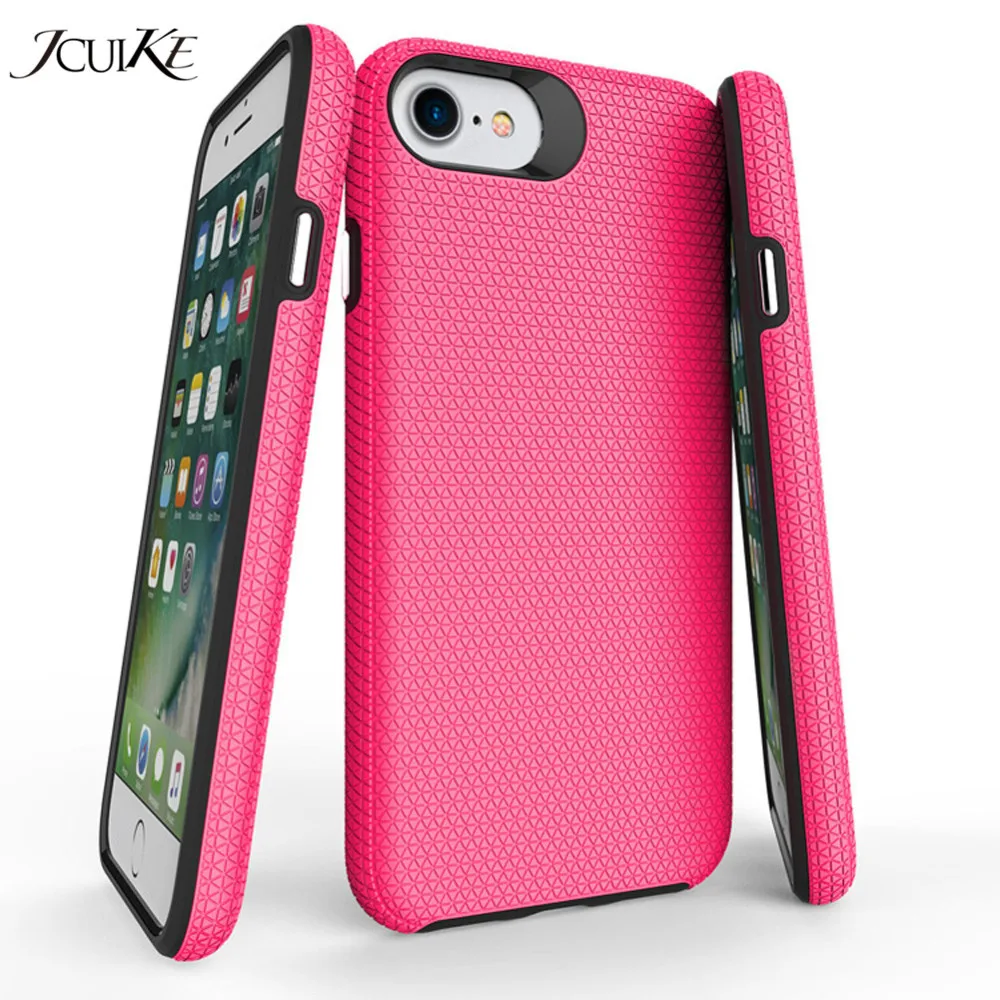 Para o iphone Caso X Anti shake Concha de Silicone Casos de Telefone À ...