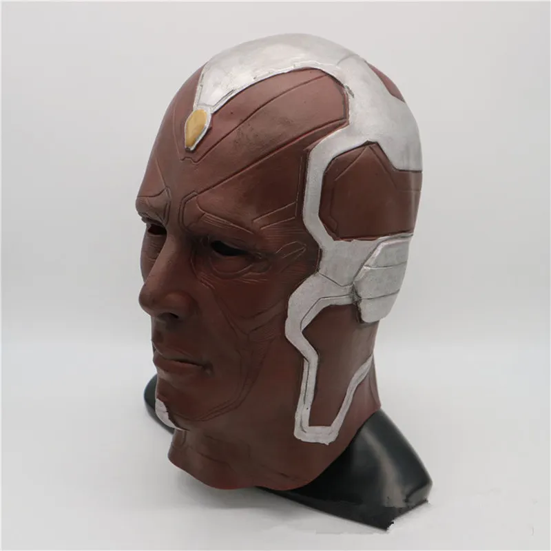 1:1 Pop Hot toys Hero Role play Vision Superpower mask Party Cosplay ...