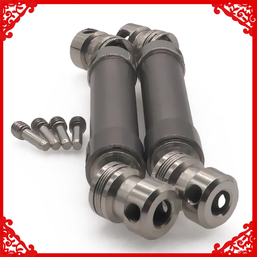 2 pcs/set alloy center CVD drive shaft for rc hobby model car 1:10 HPI ...