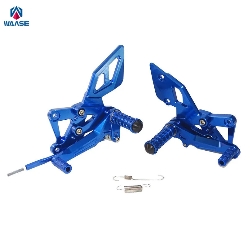 waase Adjustable Rider Rear Set Rearsets Footrest Foot Rest Pegs For ...