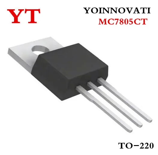 100pcs MC7805 MC7805CT 전압 조정기 TO 220 최고의 품질|voltage regulator|regulator ...