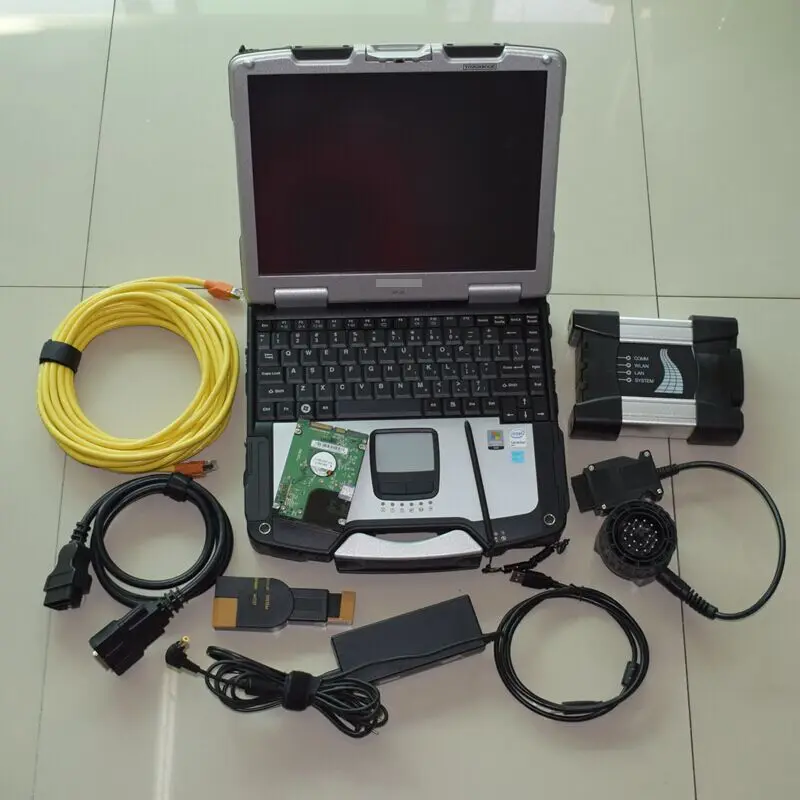 For bmw scanner icom next with computer toughbook cf 30 ram 4g laptop ...