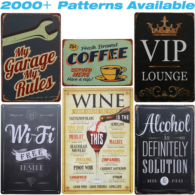 Online Buy Wholesale reproduction metal signs from China reproduction ...