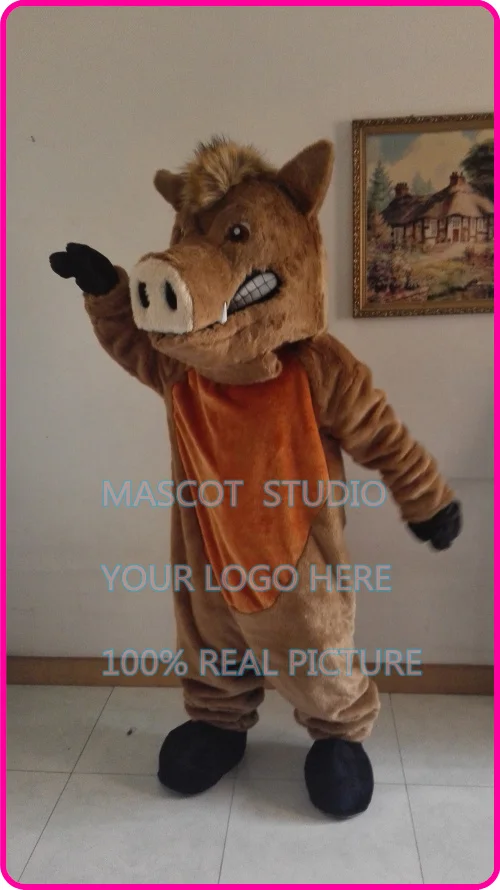 mascot-wild-boar-mascot-plush-hog-mascot-costume-custom-fancy-costume ...
