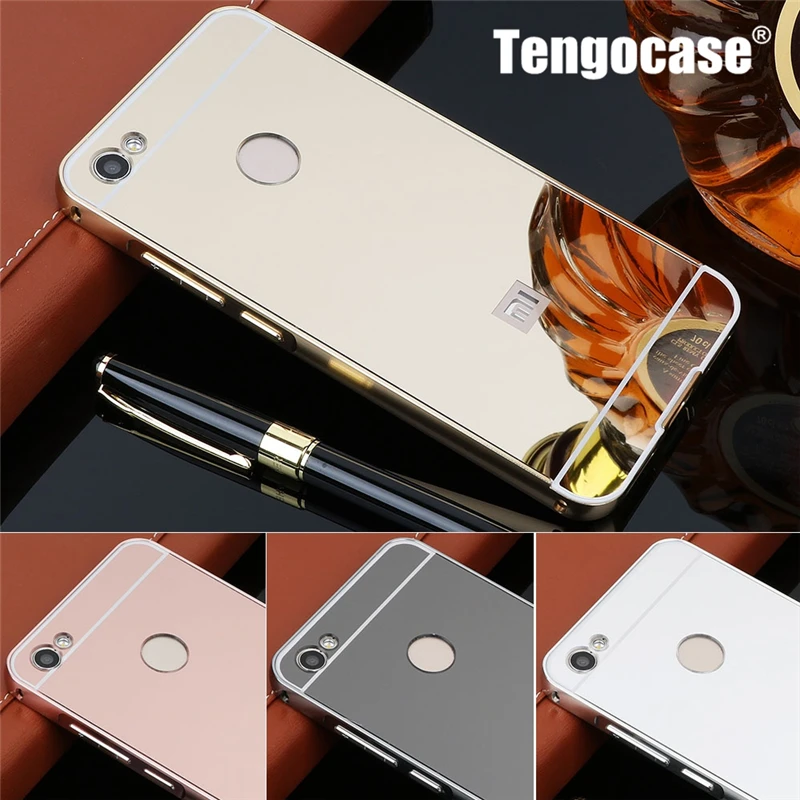 Tengocase metal plating Aluminum alloy Bumper soft mirror slim acrylic ...