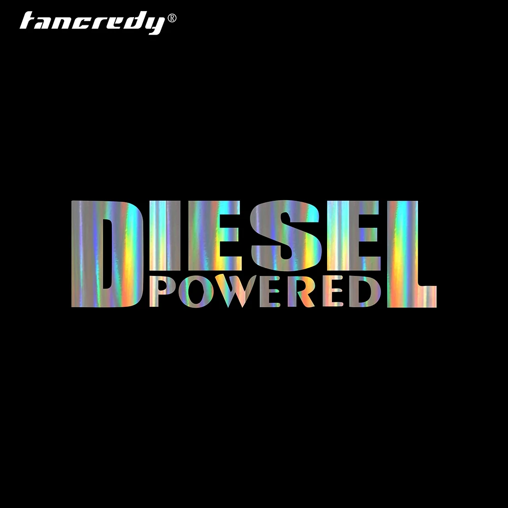 Car Sticker Styling DIESEL POWERED Funny Car Bumper Stickers and Decals ...