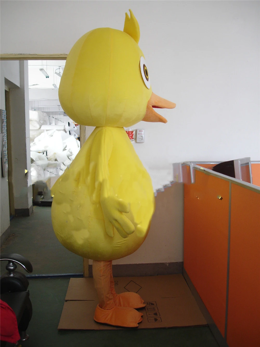 Cartoon Yellow Duck Cosplay Mascot Costume - AllCosplay.com