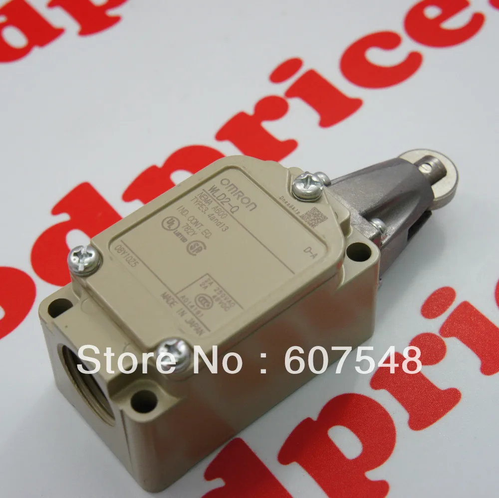 Omron Limit Switch WLD2 Q WLD2Q Top roller plunger NIB|limit switch ...