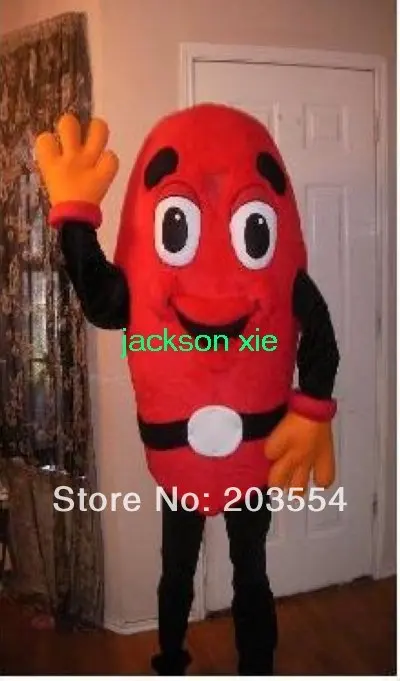 Kidney Bean Mascot Costume Christmas Kidney Bean Costume Christmas ...