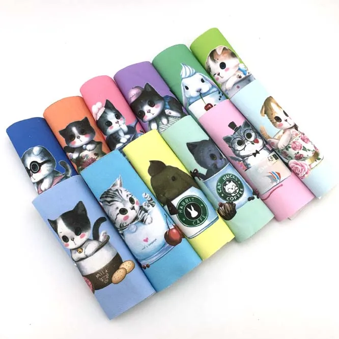 Buy Online cartoon cat diy felt cotton fabric cloth dolls for sewing ...