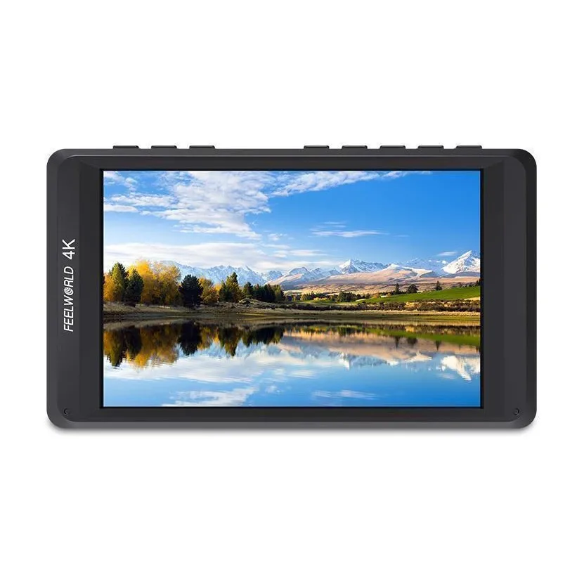 Monitor de campo de cámara Feelworld FW450 4,5 "IPS 4K HDMI Monitor LCD ...