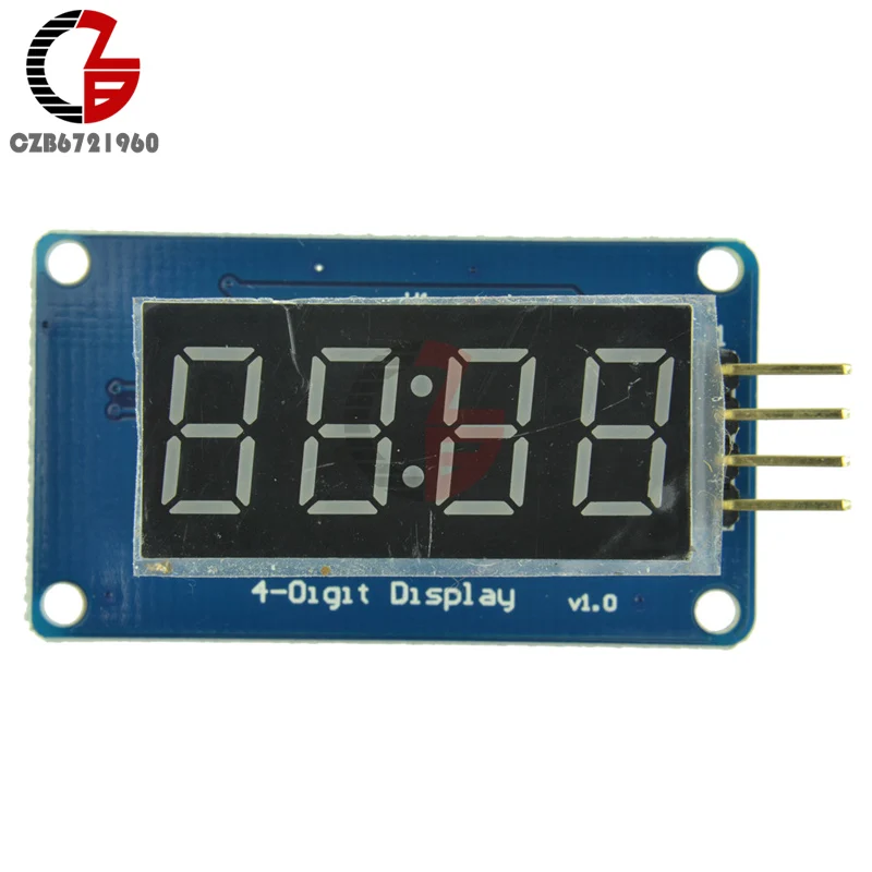Equipement électrique Dessai Équipements Professionnels Del Tm1637 4 Digit Chiffres 7 Segment 