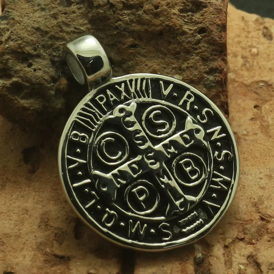 New Arrival CSPB CSSML NDSMD Saint Benedict of Nursia 316L Stainless ...