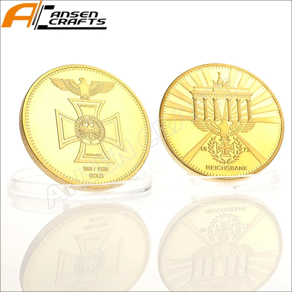 1872 Reich Reichsbank German Deutsches Gold Coin - Pins & Badges ...